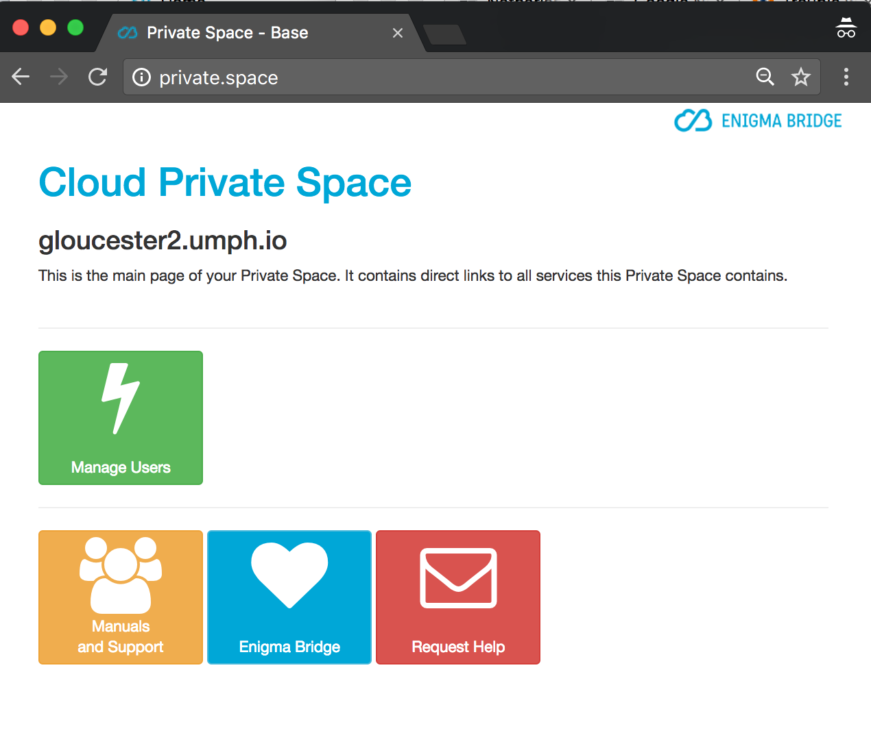 Private Space Gateway launched - Magic of Security