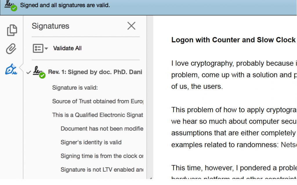 PDF Signing, eIDAS for Companies - CloudFoxy - Magic of Security